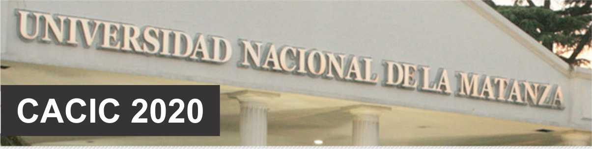 Ediciones CACIC | CONGRESO DE CIENCIAS DE LA COMPUTACIÓN – RedUNCI